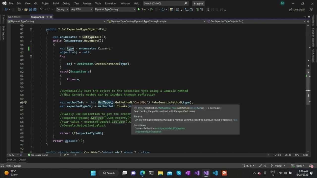 Runtime Type Conversion in C# | Explained with Simple Examples - YouTube
