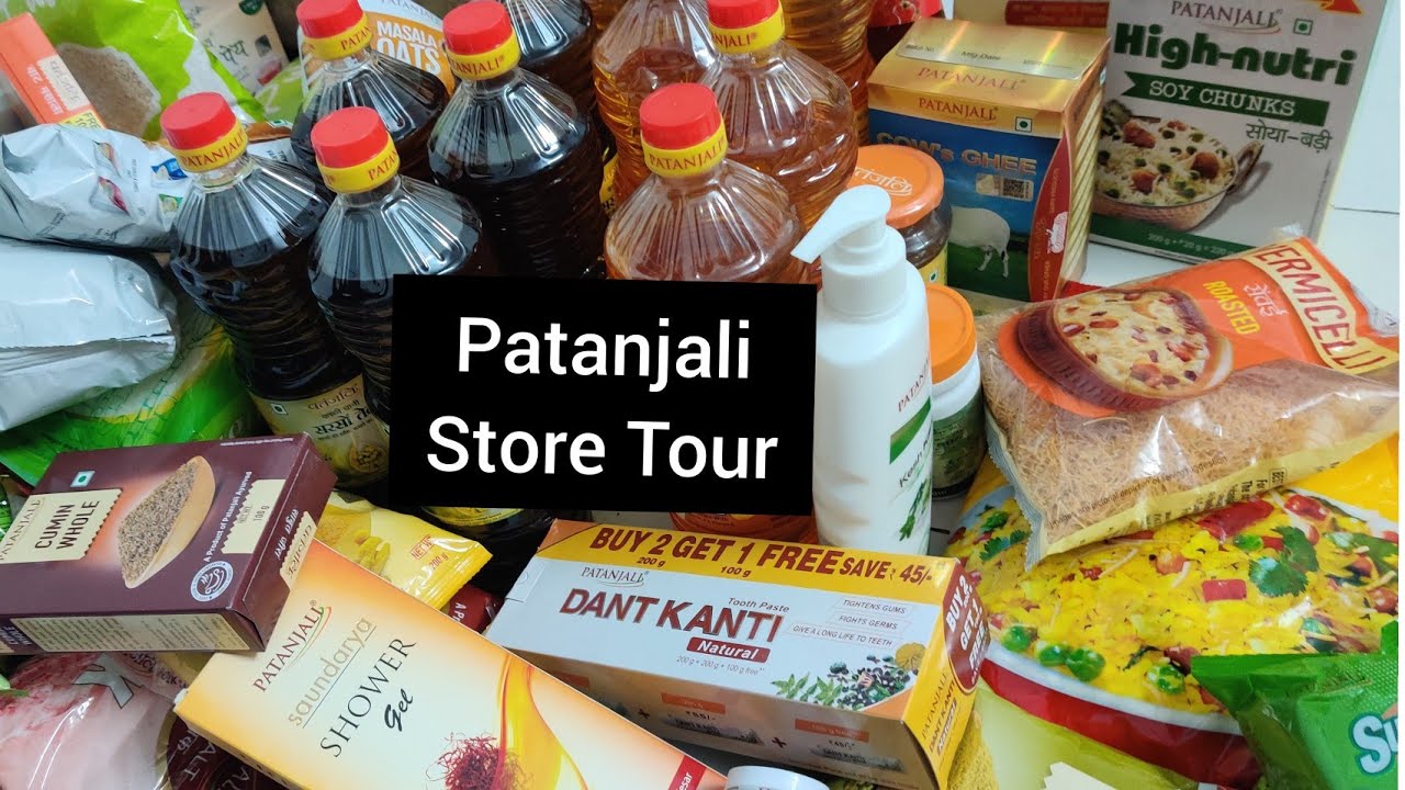 Patanjali Store Tour | Patanjali Latest Product Collection | Patanjali ...
