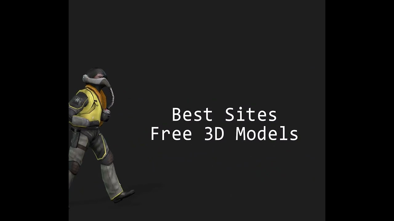 Best Sites of Free 3D Models ↓ Have a look! - YouTube