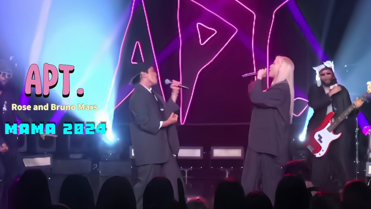 Rose and Bruno Mars full mama perform || ft. APT||#kpop #rosé # ...