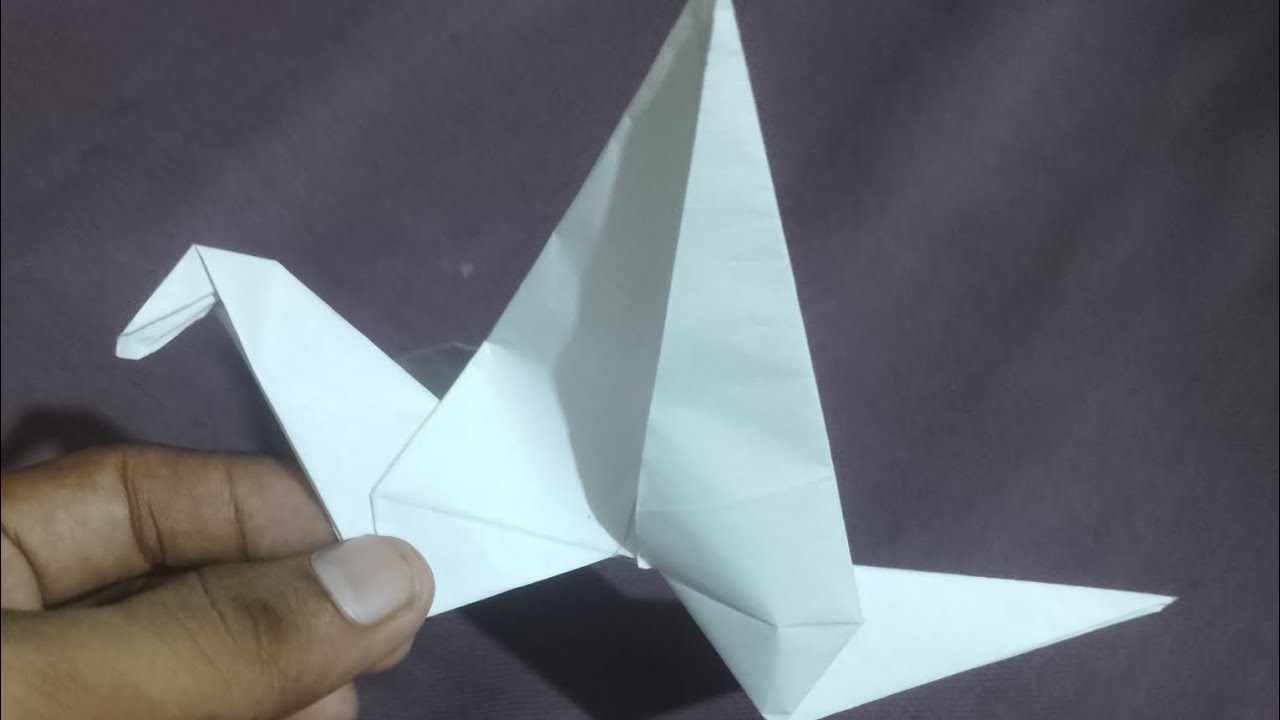 make a beautiful Bird from paper "Learn How to Make a Simple Paper Bird ...