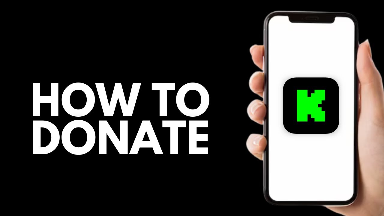 How to Donate on Kick Mobile - Step by Step - YouTube