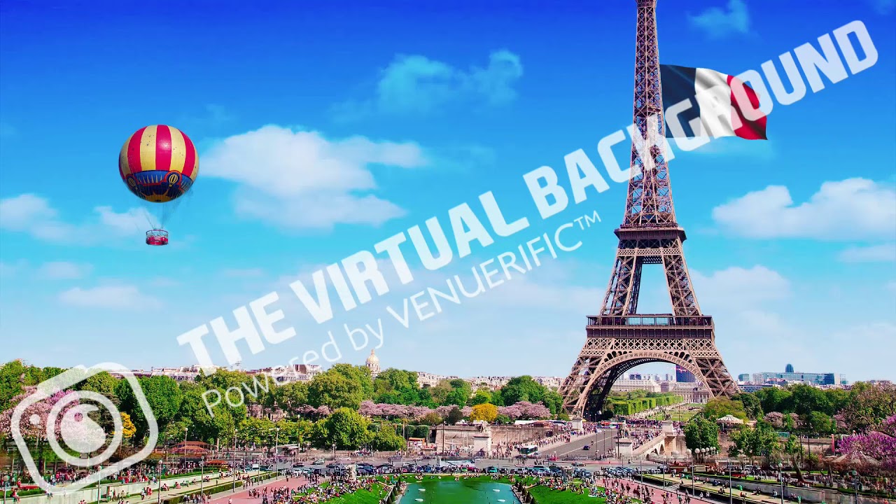 Eiffel Tower, Paris - The Virtual Background, Powered by Venuerific ...