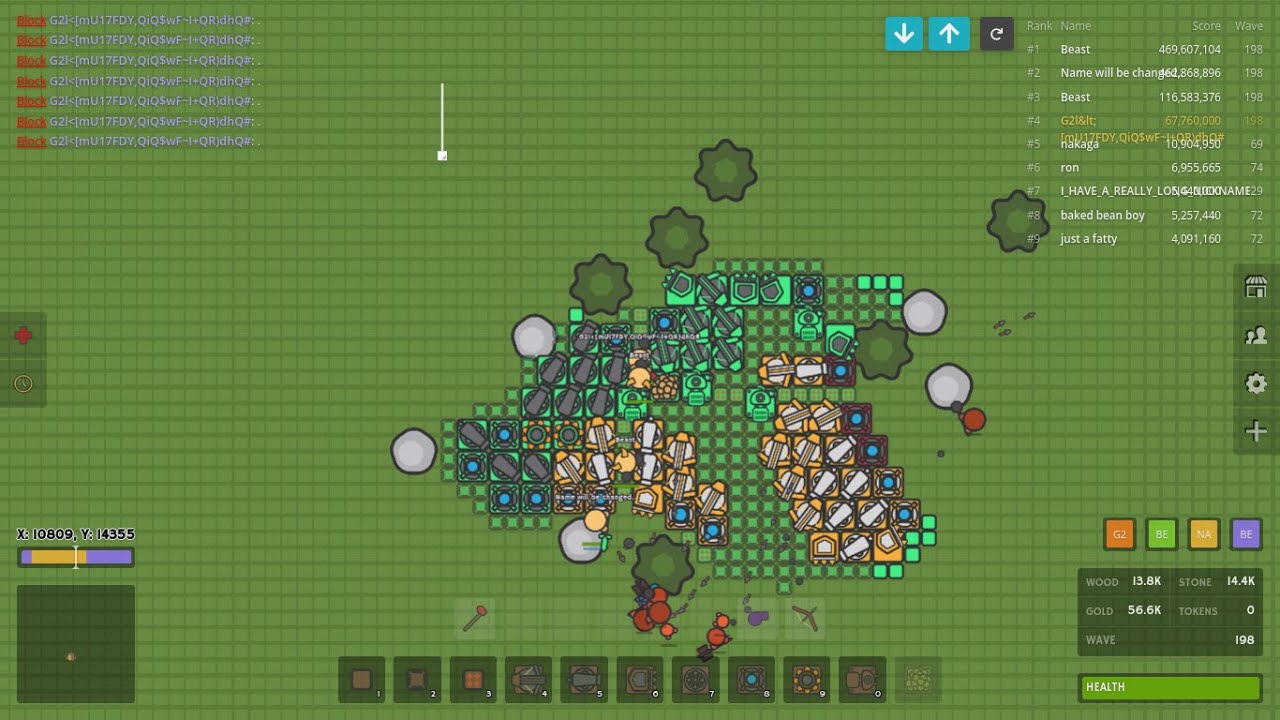 Env base in zombs.io! (made by deathrain) - YouTube