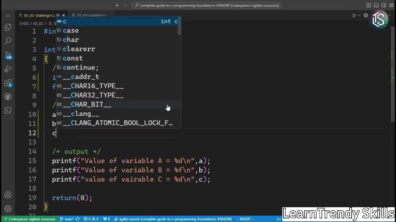 🧠 Solution: Do Some Math in C! | Mastering Math Operators - YouTube
