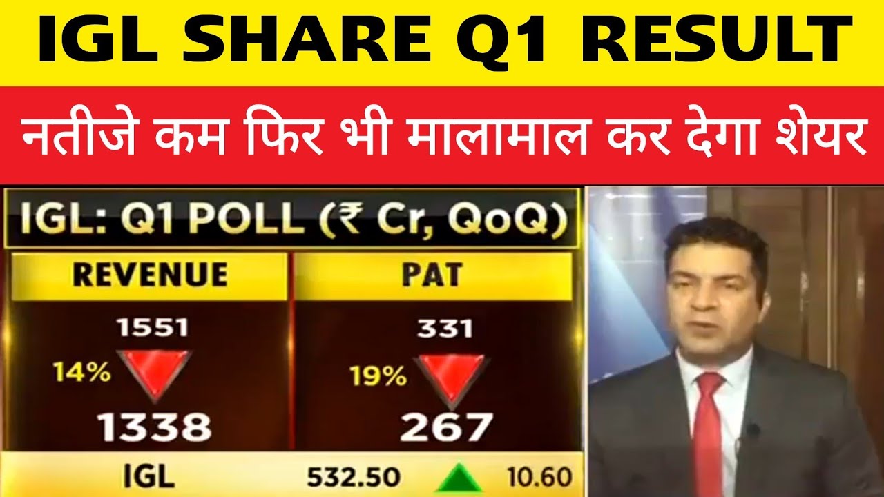 IGL SHARE Q1 RESULTS • IGL SHARE PRICE TODAY • IGL SHARE LETEST NEWS ...