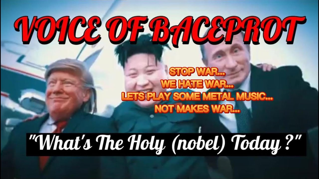 Voice Of Baceprot "What's The Holy (nobel) Today ?" Stop war - YouTube