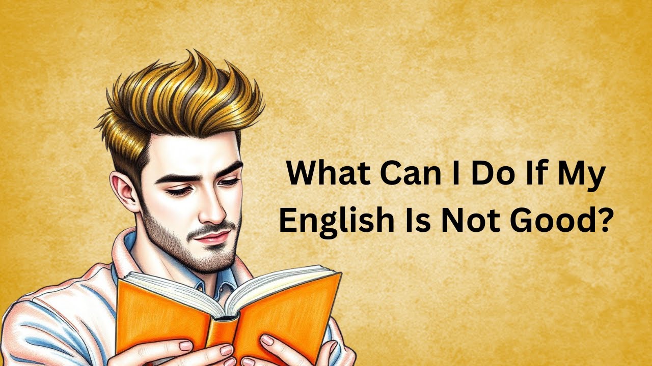 What can I Do If My English is not Good ? | Graded Reader | Improve ...