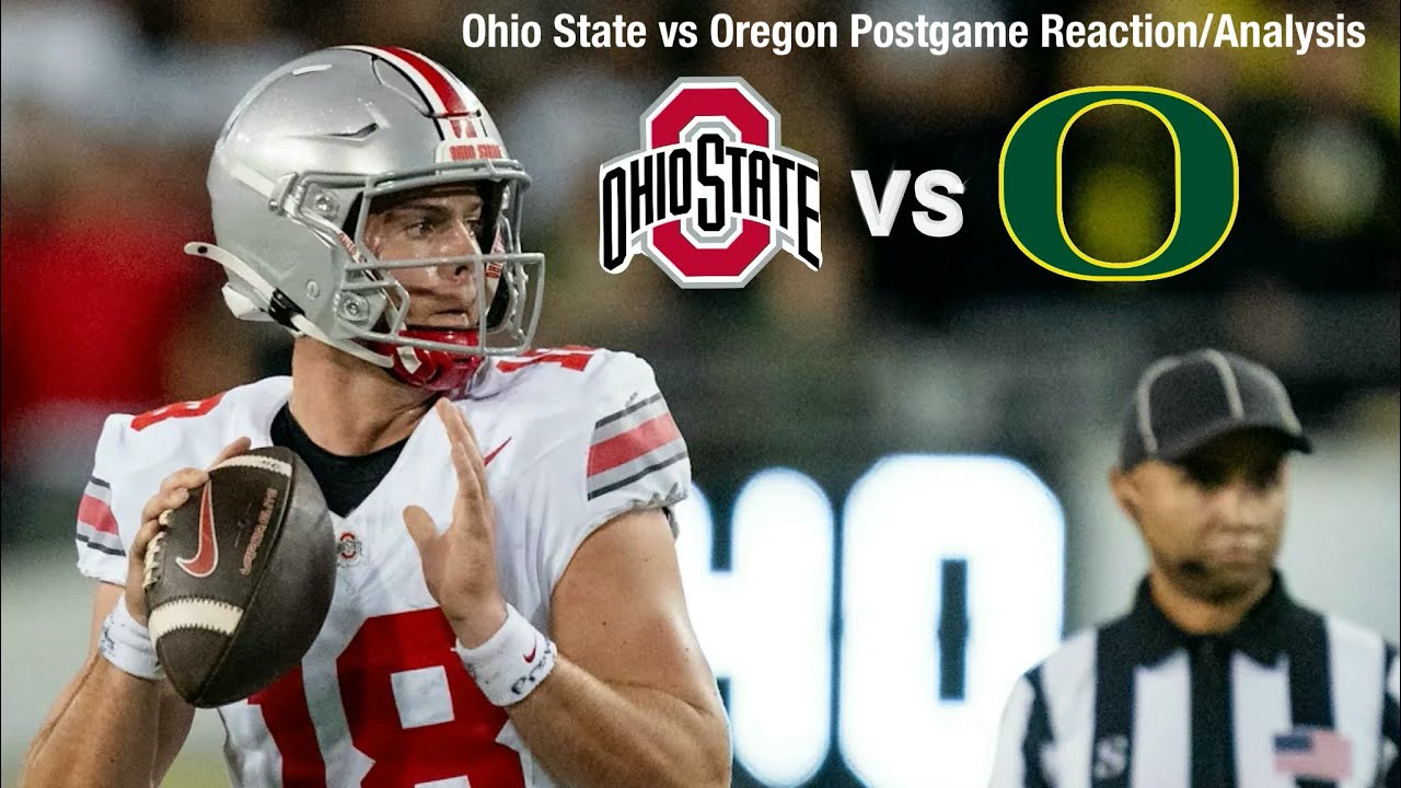 Ohio State Crushes Oregon. Postgame Thoughts/Analysis. - YouTube
