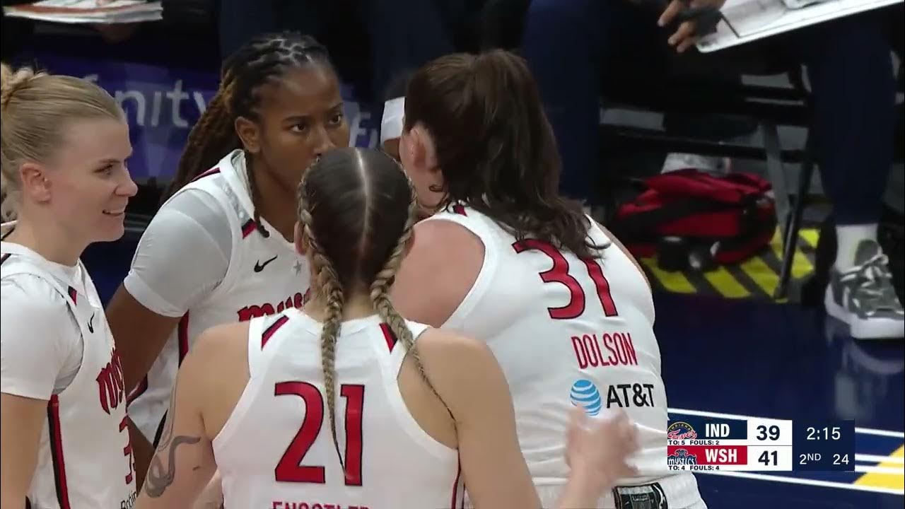 Washington Mystics vs. Indiana Fever l FULL GAME HIGHLIGHTS | 92-91 👏 September 19, 2024 #wnba ...