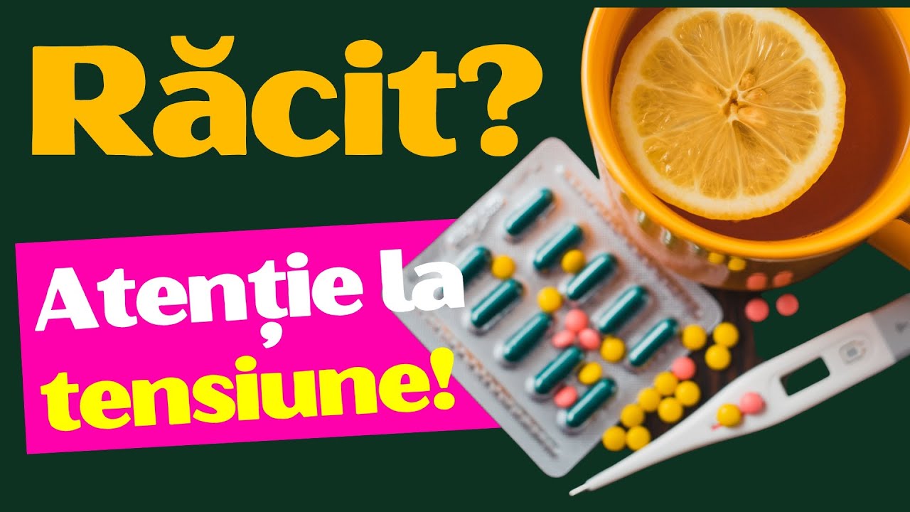 Ai Tensiune? Atentie la Medicamentele de Răceală! - YouTube
