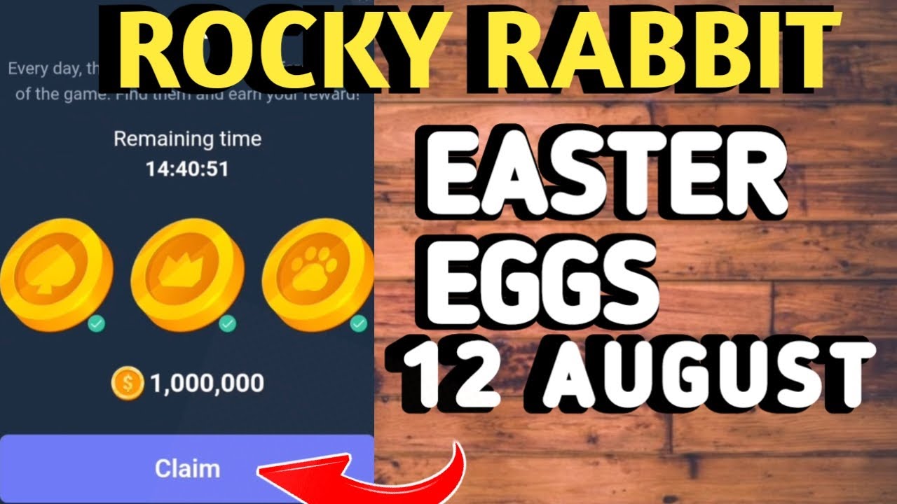 ROCKY RABBIT EASTER EGGS TODAY 12 AUGUST 2024 | EASTER EGGS ROCKY RABBIT | ROCKY RABBIT EASTER ...
