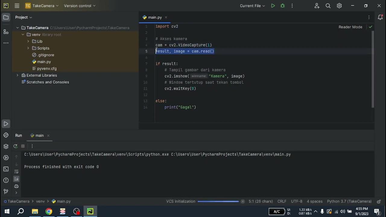 2017051052_Muhammad Zulfikar_Tugas Pengenalan Python dan PyCharm - YouTube