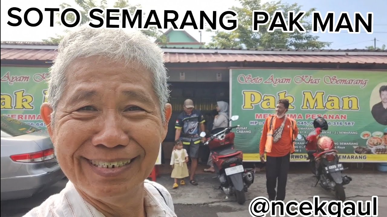 SOTO KHAS SEMARANG PAK MAN JL PURWOSARI NCEK GAUL - YouTube