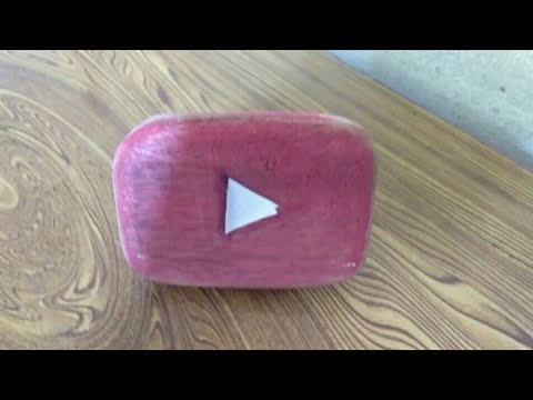 I made a play button from wood |Sometimes Art - YouTube