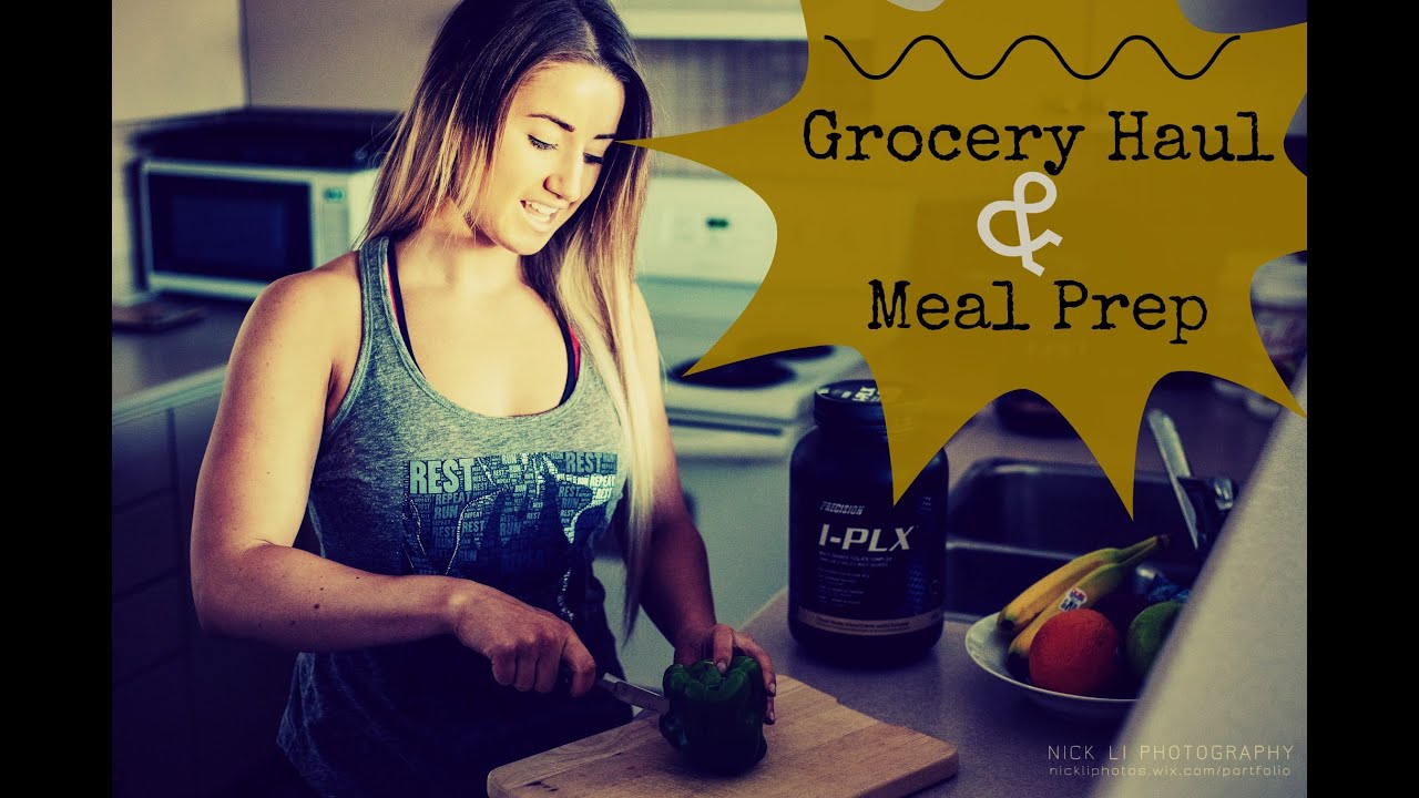 Grocery Haul & Meal Prep | Laura Clendenning - YouTube