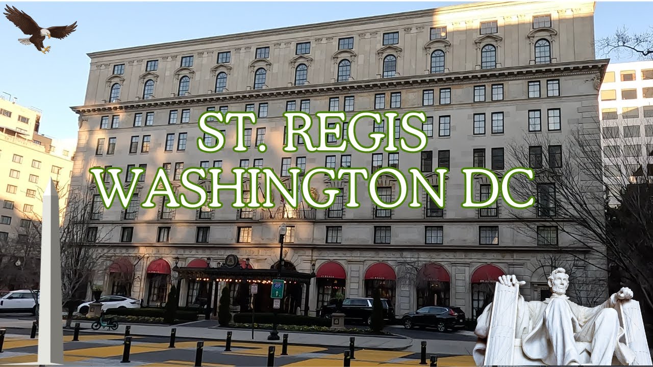 Exclusive Hotel Steps from the White House | St. Regis Washington DC ...