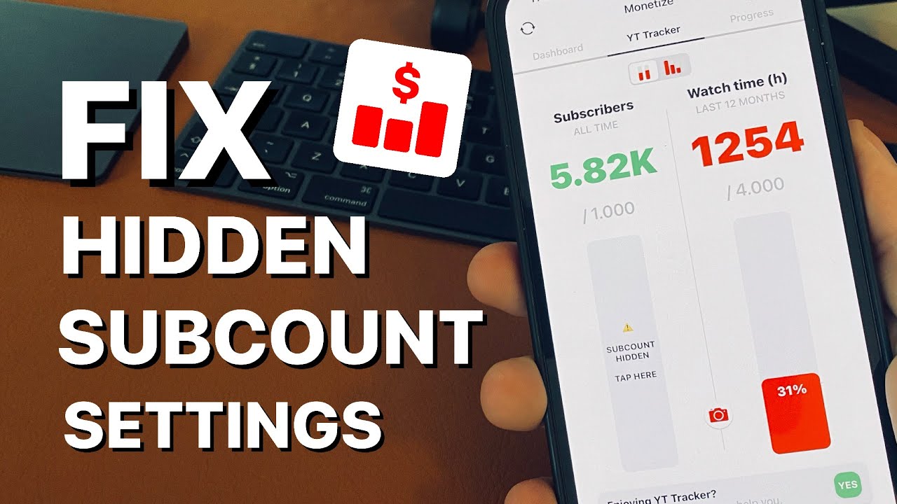 YT Tracker: Do This If You Don't See Your Subscriber Count - YouTube