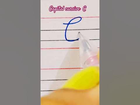How to write capital cursive C| capital cursive C| cursive C| capital ...