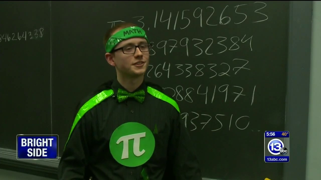 UT’s Math Man celebrates Pi Day - YouTube