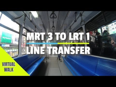 | Virtual Walk | MRT 3 LINE (TAFT AVENUE) TRANSFER TO LRT 1 LINE (EDSA ...