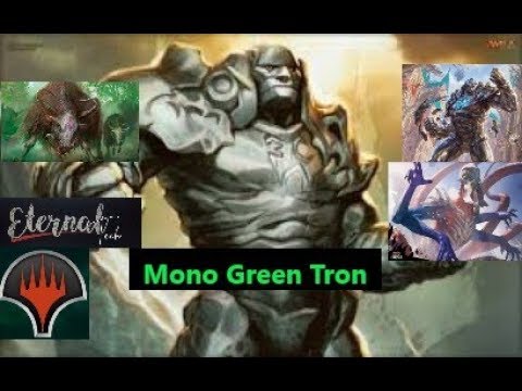 Mono Green Tron Modern MTGO - YouTube