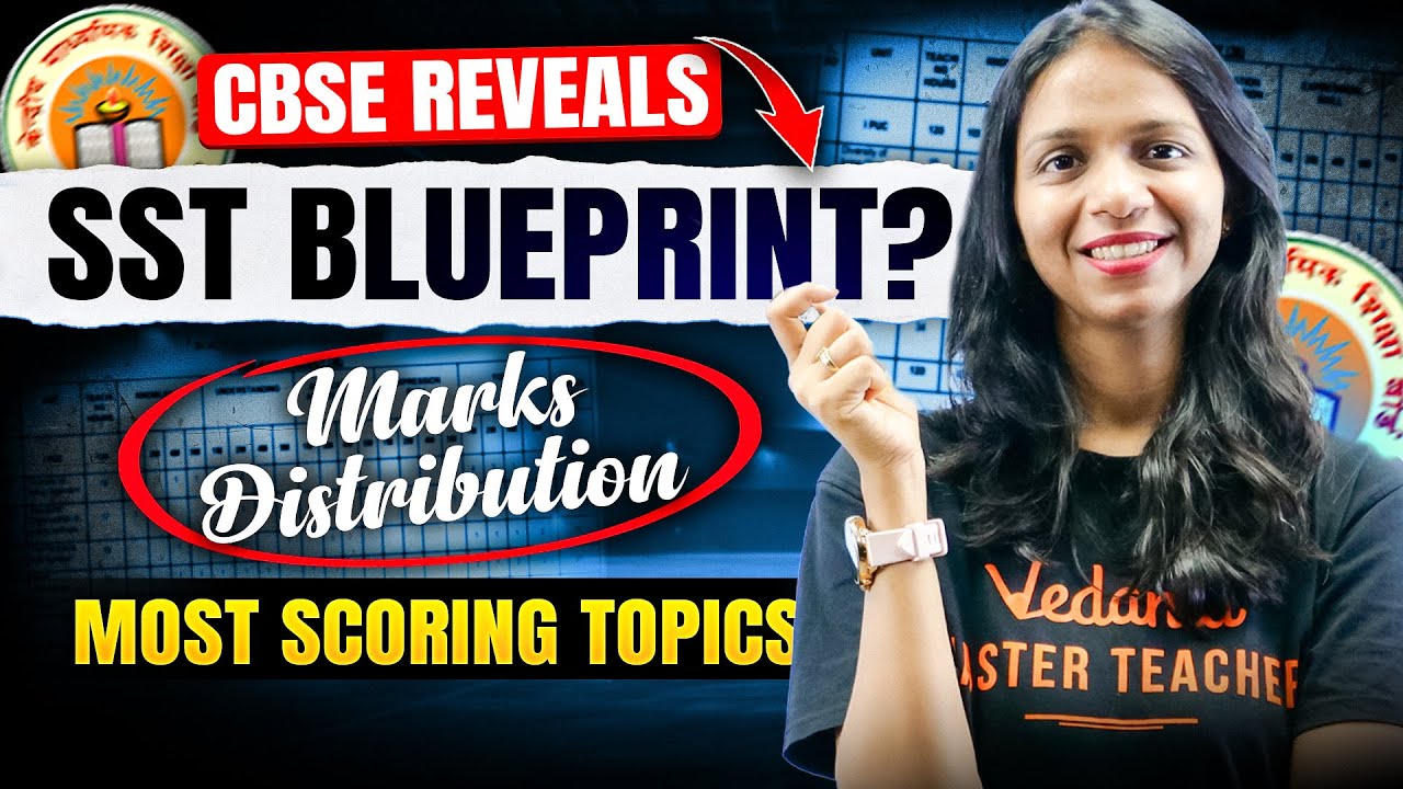 CBSE Board Reveals SST Exam Blueprint 😍- Entire Marks Distribution For ...