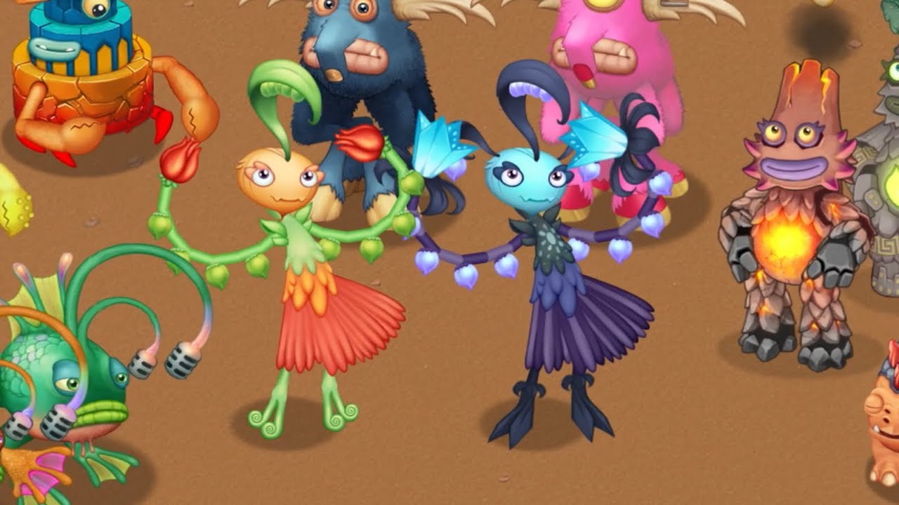 My Singing Monsters | Rare Edamimi on Amber Island - YouTube