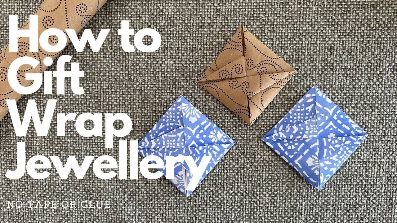 Gift wrapping Small Items and Jewellery | Gift wrapping ideas ...