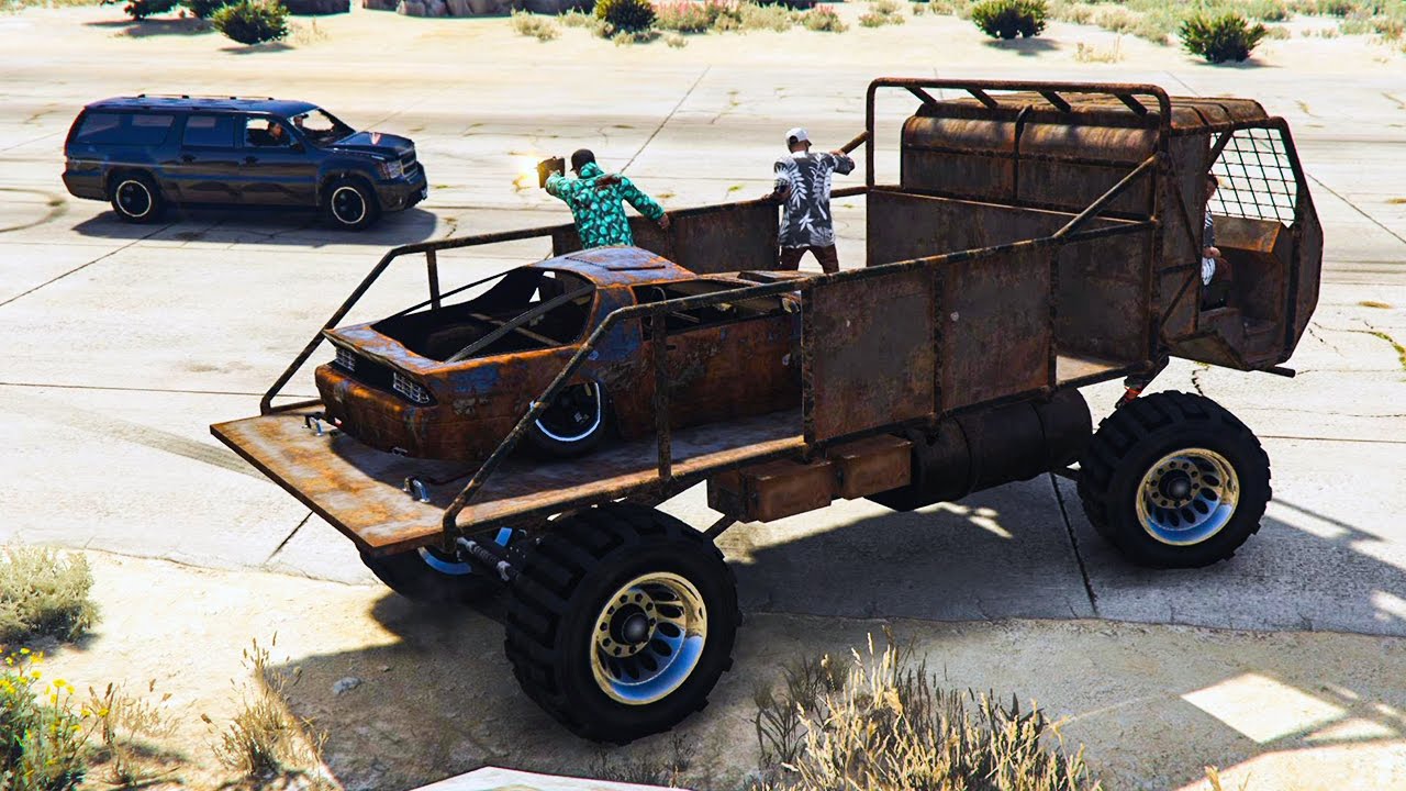 L'ART DE LA RECUP ! (WASTELANDER) GTA 5 ONLINE - YouTube