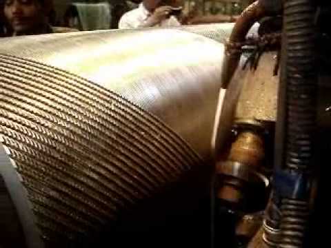 1 MILLING CUTTER USED FOR MULTI START MILLING ON CTC ROLLER - YouTube