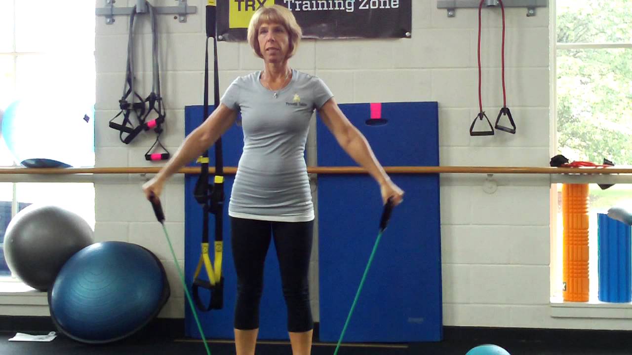 Fitness Pointe Shoulder Exercises - YouTube