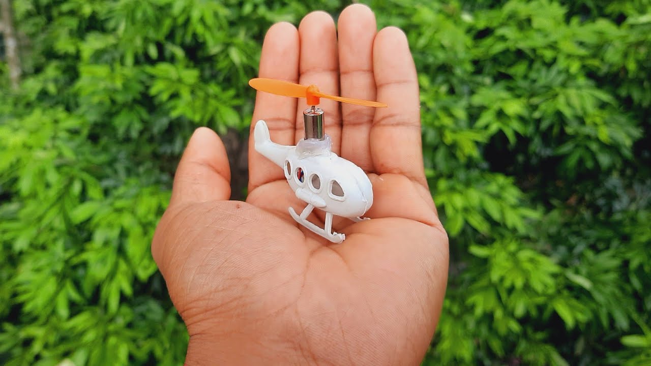 Mini Helicopter | How to make Rc Helicopter - YouTube