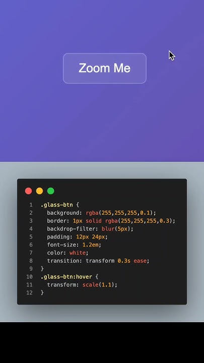 Html & Css Button Hover Effect | Web Development 2025 - #shorts #webdevelopment - YouTube