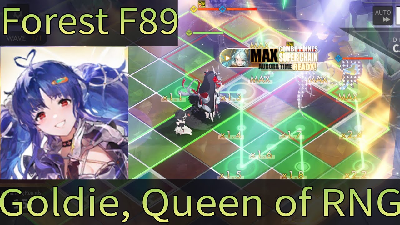 [Alchemy Stars] Emerald Spire F89 | 1 Turn | ft. Goldie, Queen of RNG ...