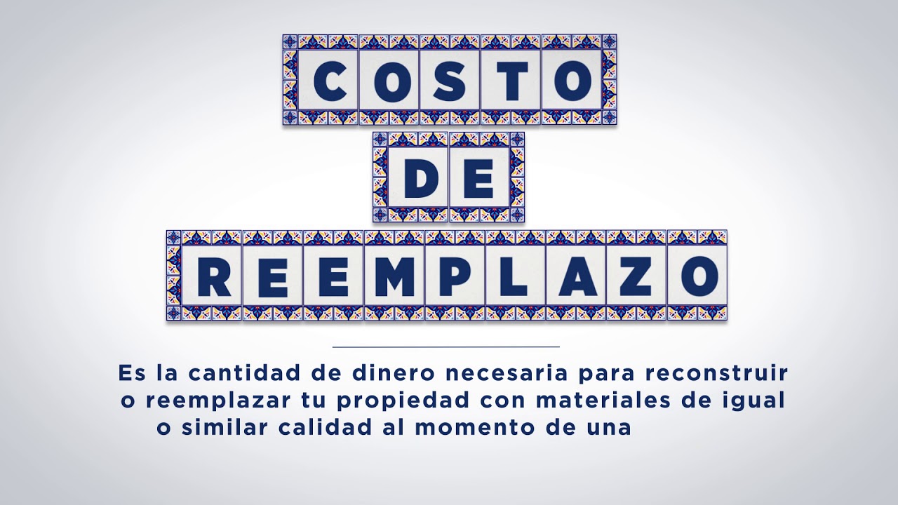 Asegúrate de entenderlo: Costo de Reemplazo - YouTube