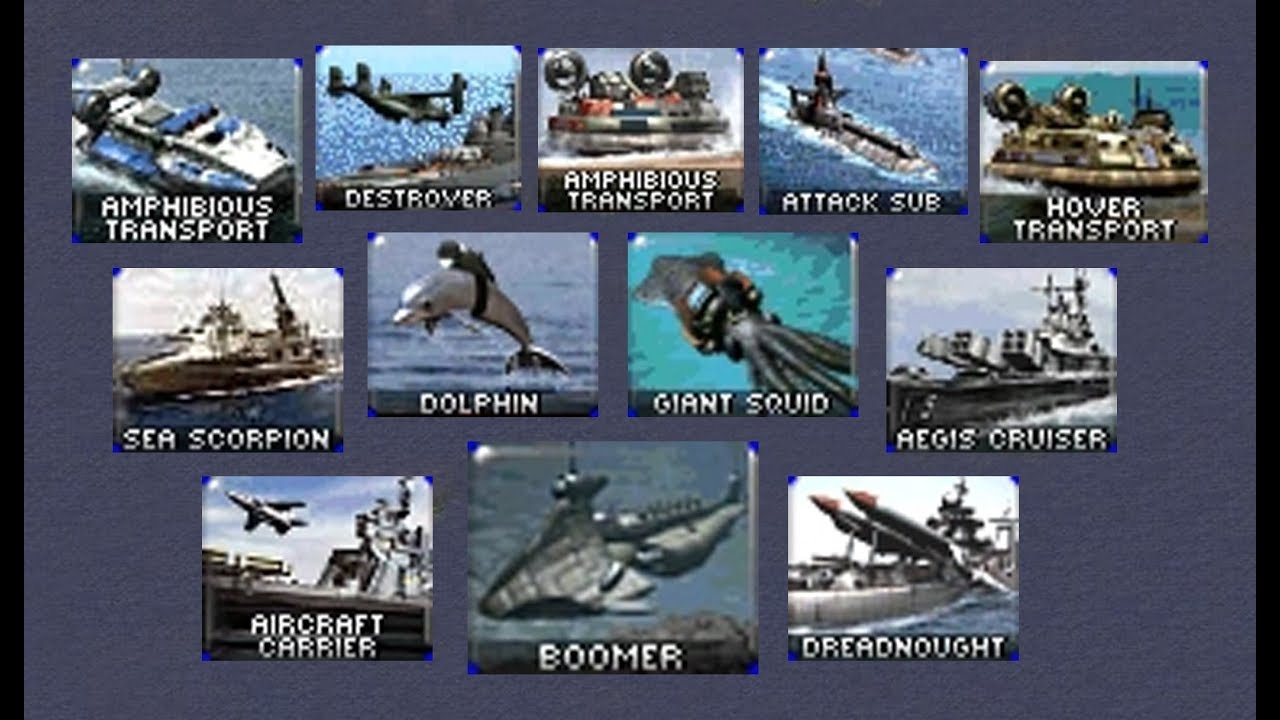 Naval Units Statistics, Pros & Cons - Red Alert 2 [YR] - YouTube