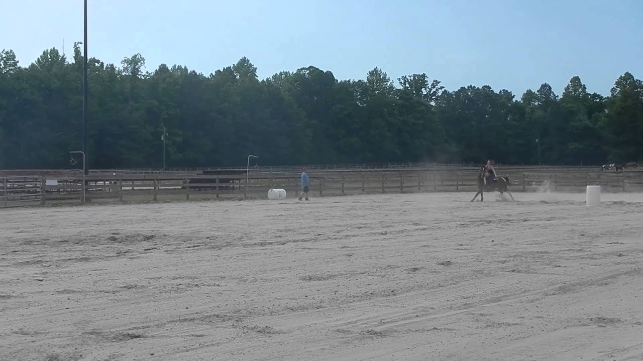 Sparky running fastest horse - YouTube