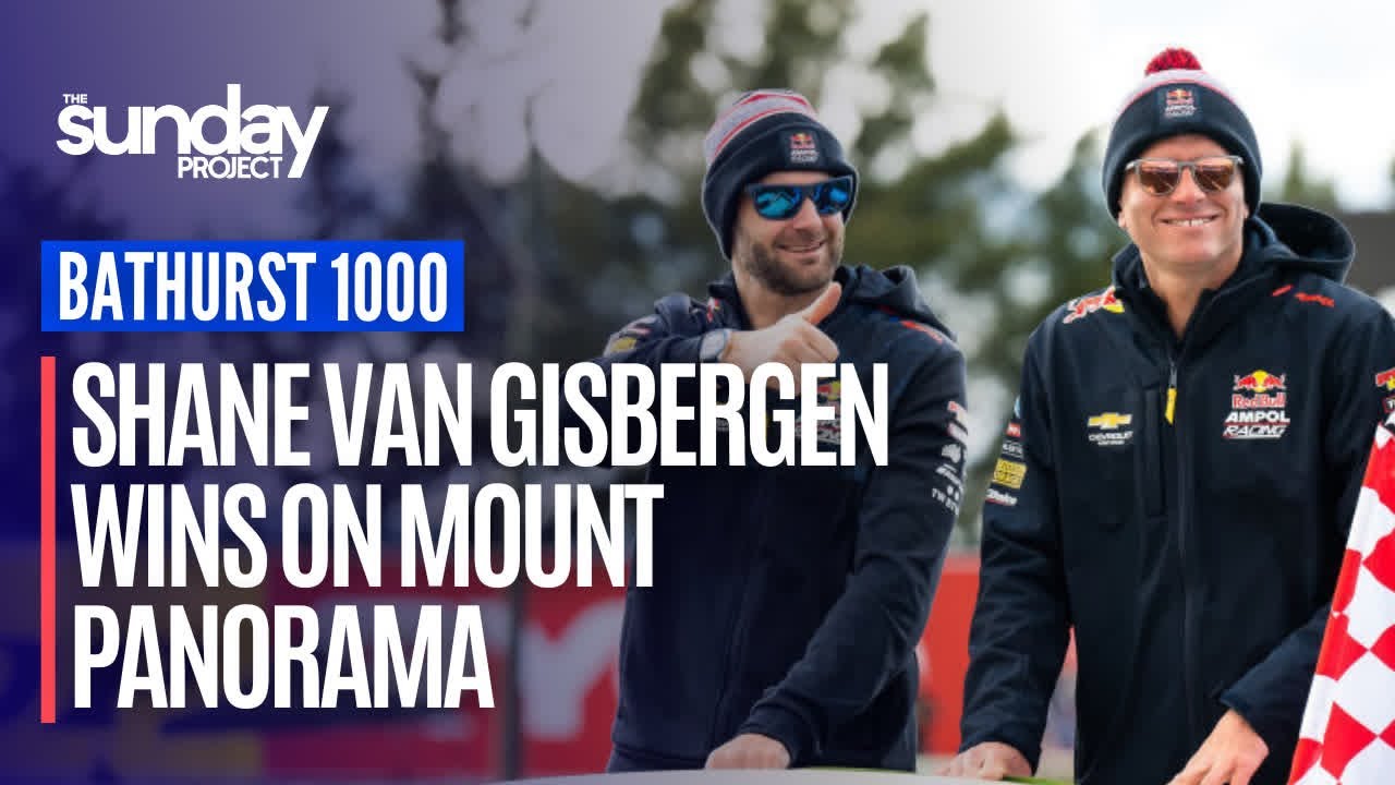 Bathurst 1000: Shane van Gisbergen Wins His Second Bathurst 1000 - YouTube