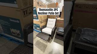 Thomasville Barela 3PC Glider Recliner Set at Costco! Comfy & Stylish Patio Upgrade!