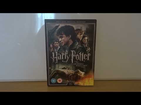 Harry Potter And The Deathly Hallows Part 2 (UK) DVD Unboxing