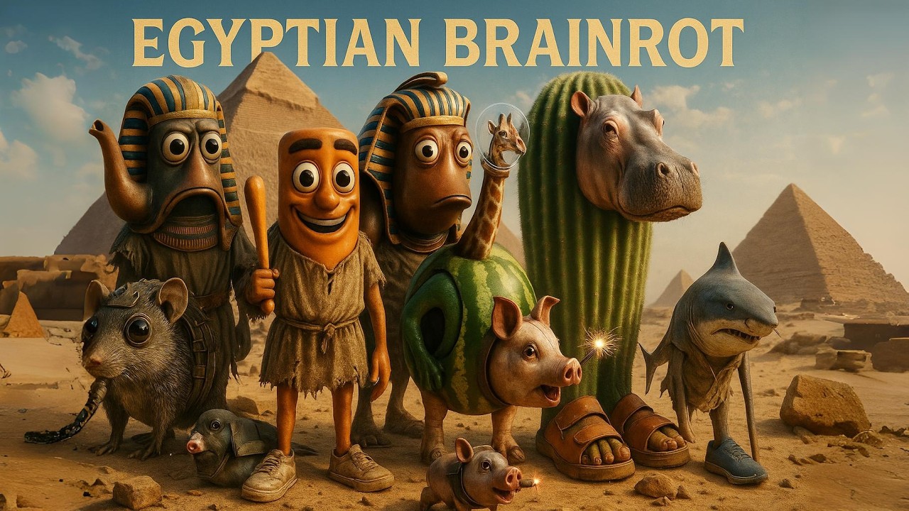 EGYPTIAN BRAINROT | Official Music Video - YouTube