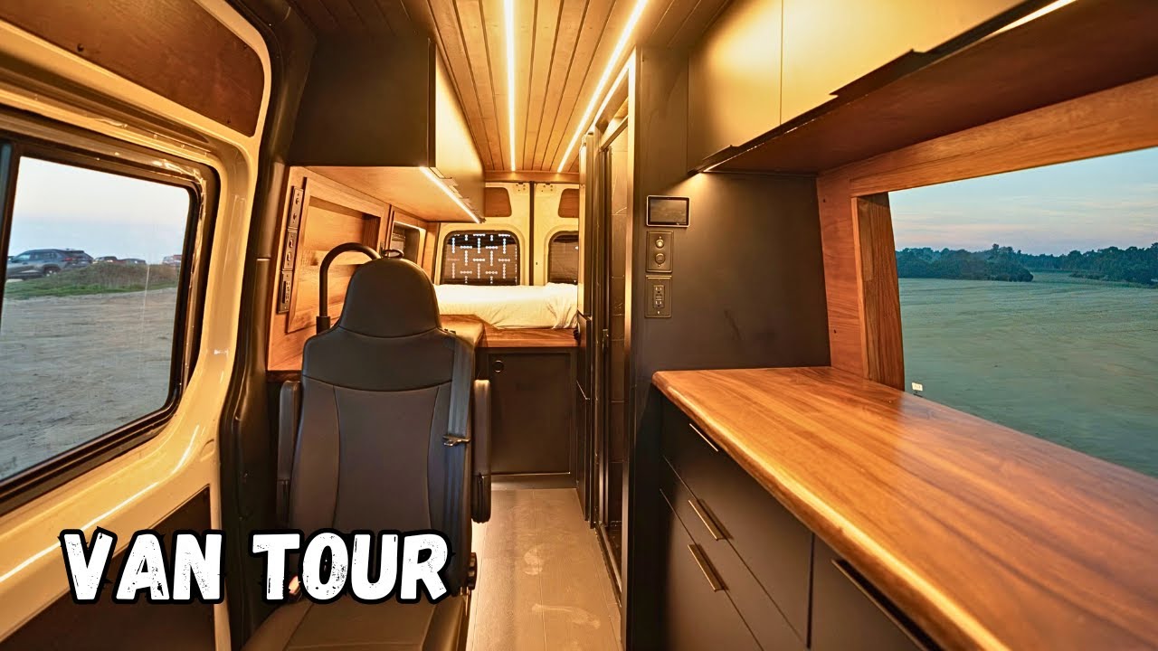 LUXURY Hunting & Fishing Van Lifers DREAM - Walnut Finish with 2 ...