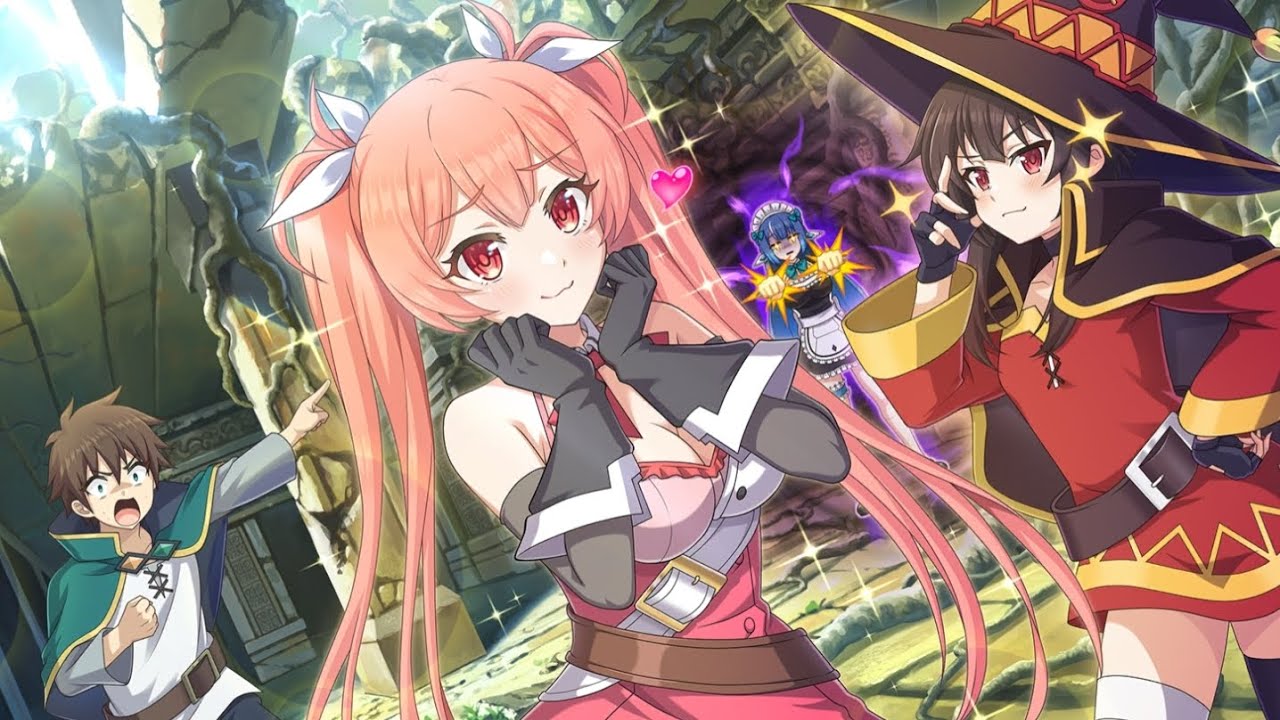 Lady Golem Attack! A Clash of Cuteness | KonoSuba: Fantastic Days - YouTube