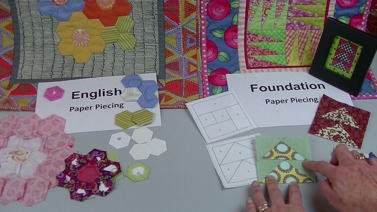 Basic Info About Paper Piecing - YouTube