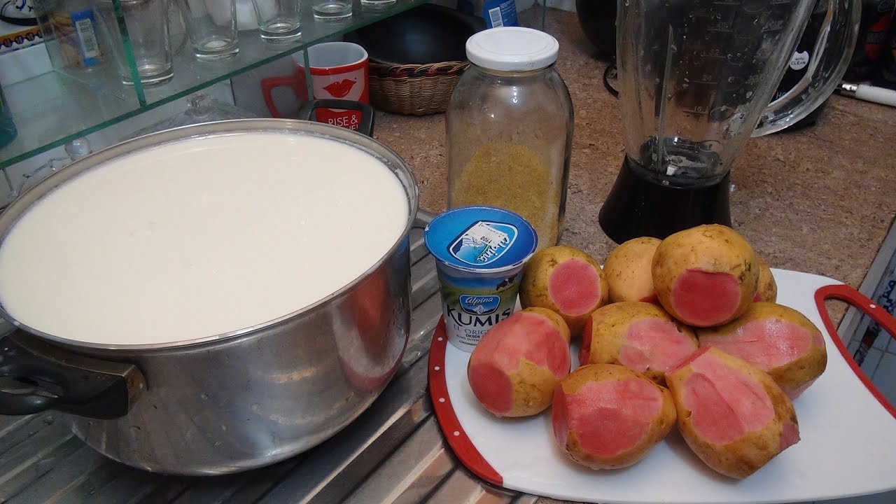 Cómo hacer un rico y nutritivo yogurt de guayaba - YouTube