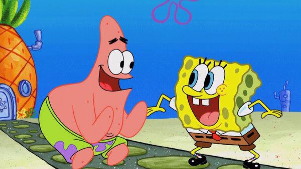 Spongebob Squarepants Capture The Slime Spongebob And Sandy - YouTube