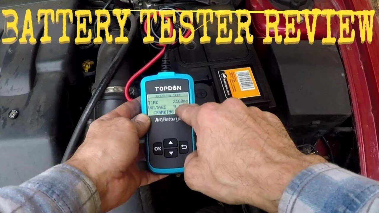 Tool REVIEW: Topdon AB101 BATTERY TESTER, charging test #tester # ...