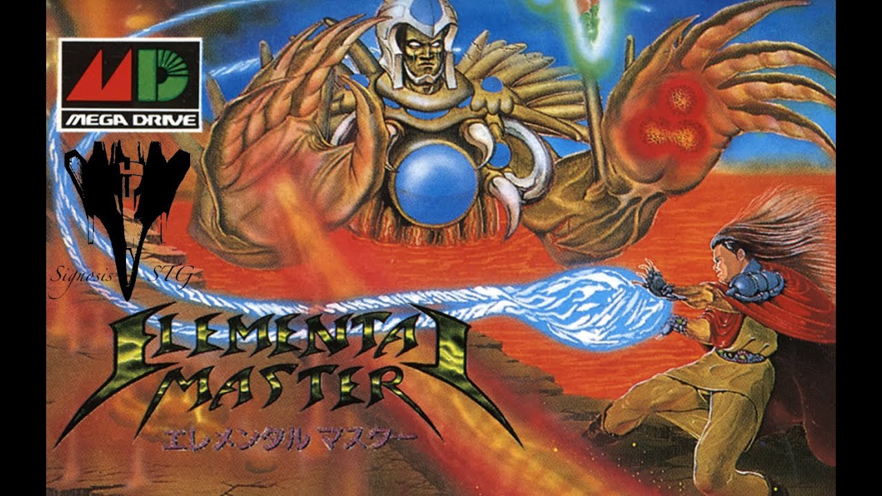 Classic Game - Elemental Master by TechnoSoft (Mega Drive) - YouTube