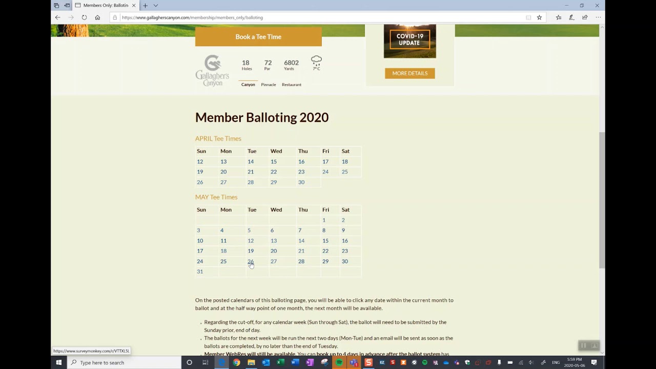 How to submit a member ballot online - YouTube